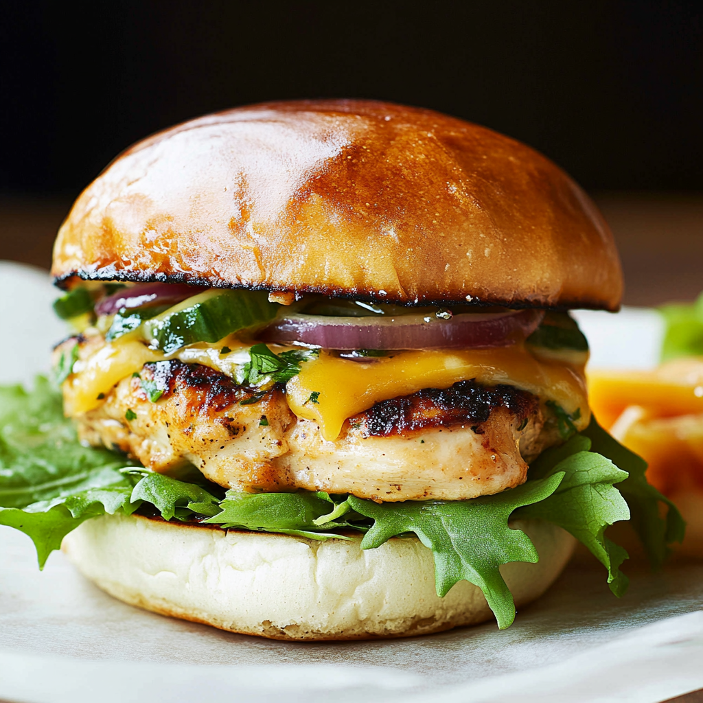 Delicious Chicken Burgers Recipe