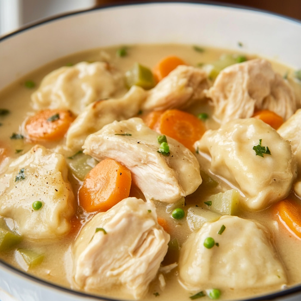 Easy Chicken and Dumplings Recipe