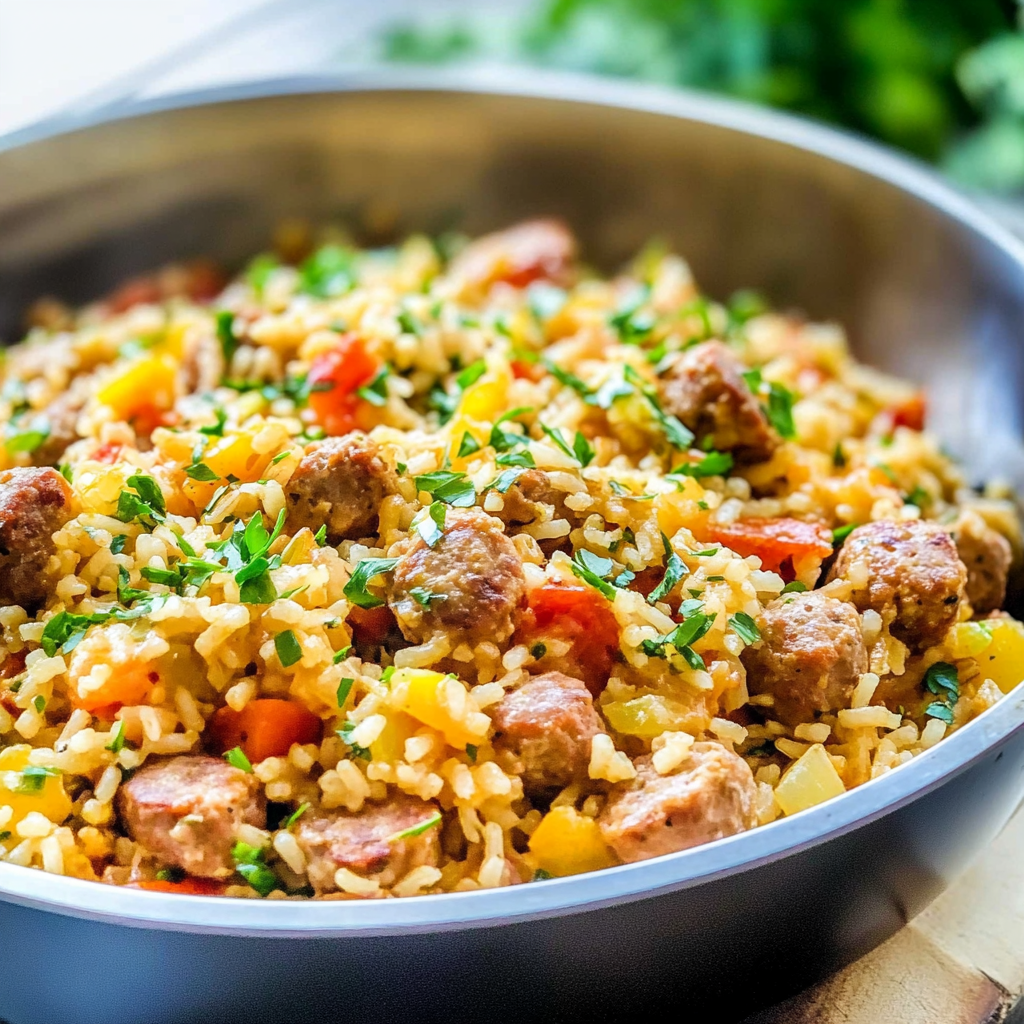 Delicious Sausage and Rice Recipe A Quick Hearty Meal