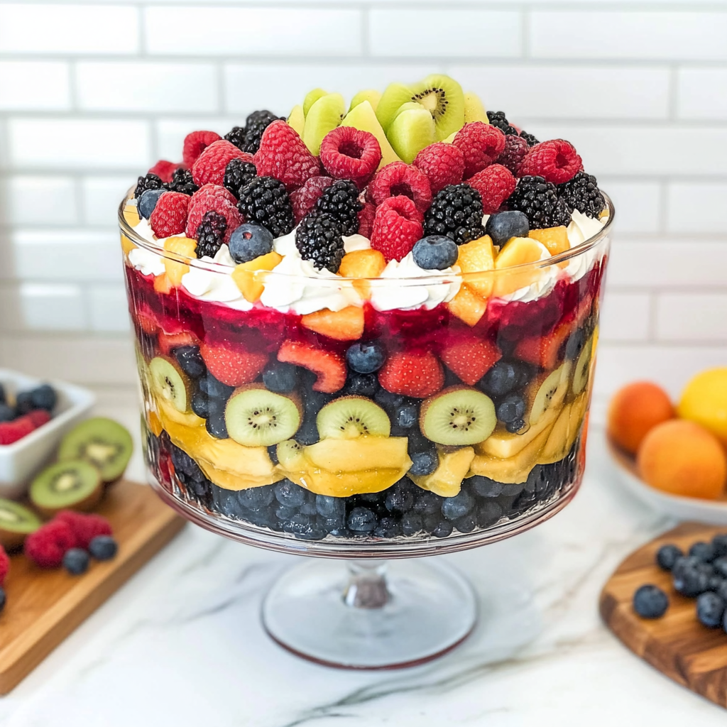 Berry Trifle Recipe Sweet Simple Stunning Layers of Fresh Fruit and Cream