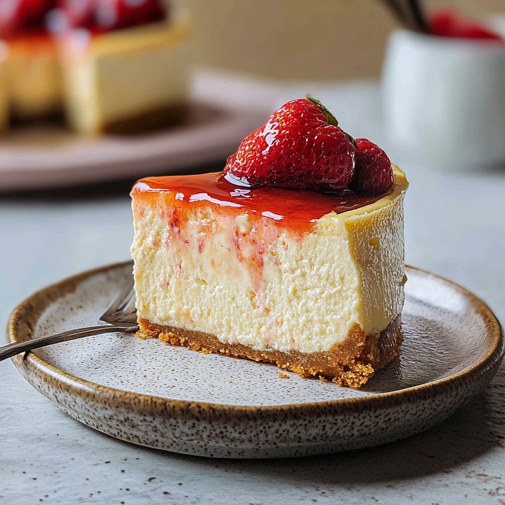 Classic New York Style Cheesecake Creamy Rich Timeless Dessert Recipe