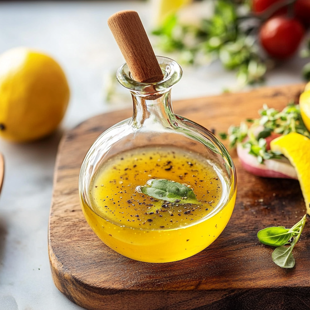 Delightful Oil and Vinegar Salad Dressing Recipe - That Yummy
