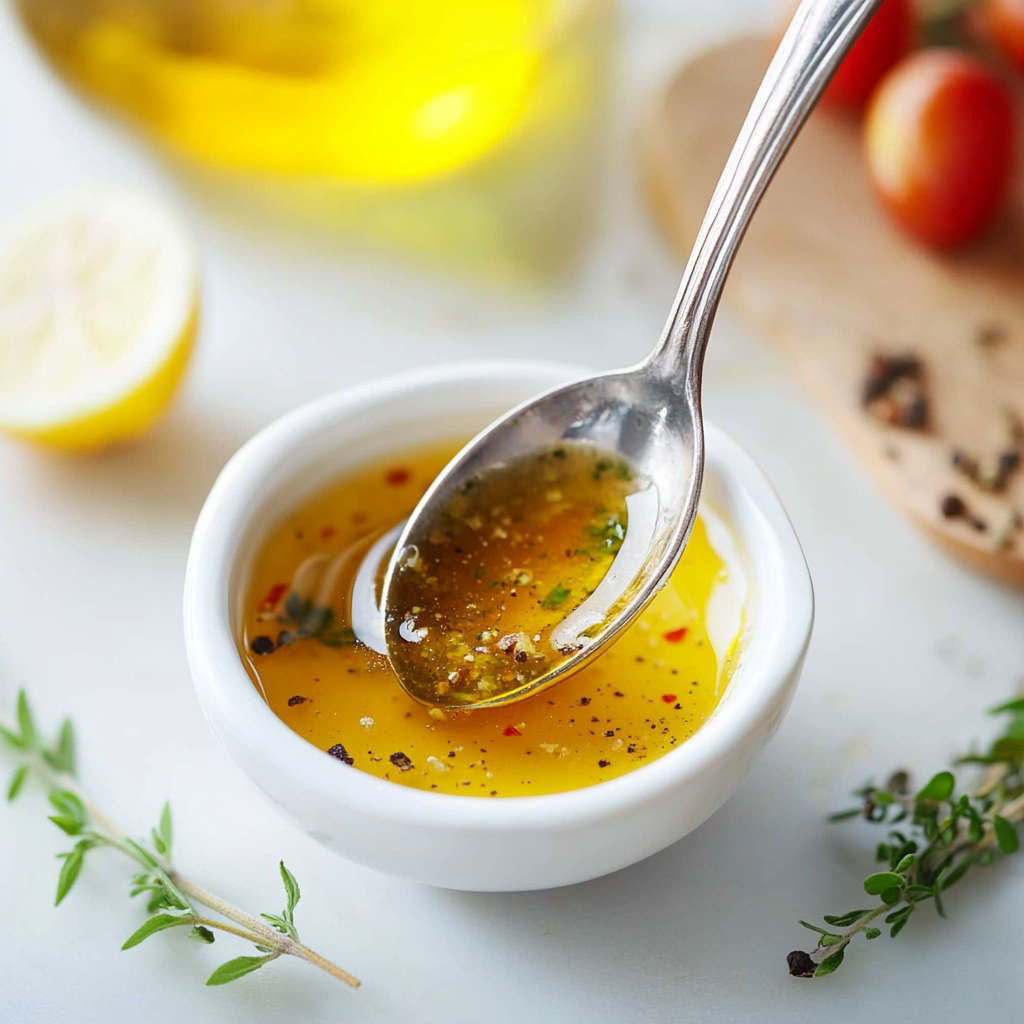 Delightful Oil and Vinegar Salad Dressing Recipe - That Yummy