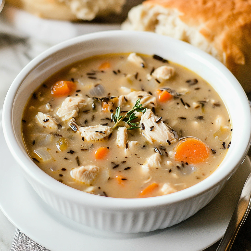 Panera Chicken and Wild Rice Soup