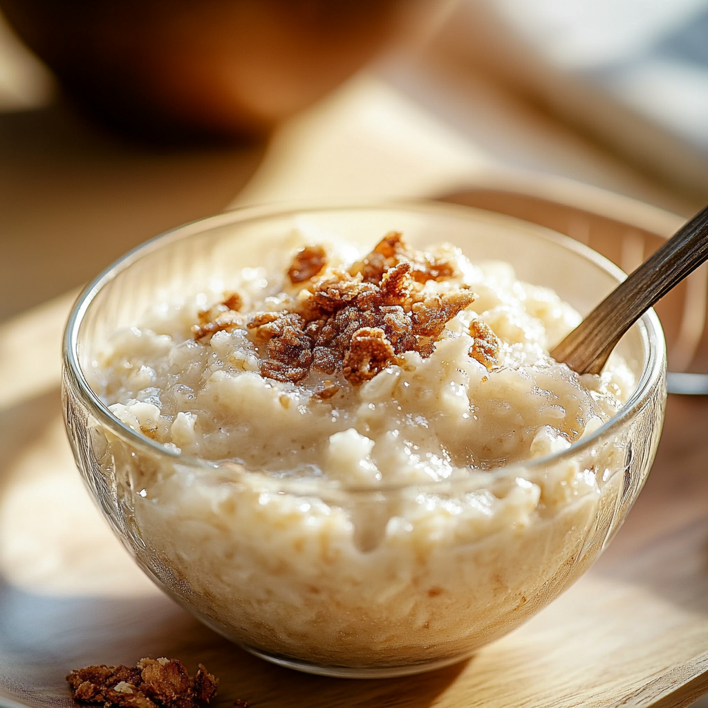 Creamy Rice Pudding with Cooked Rice Recipe - Comforting Delight - That ...