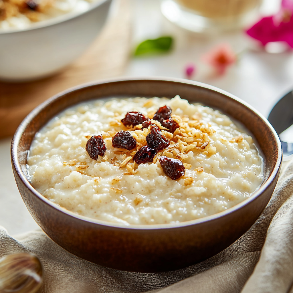 Creamy Rice Pudding with Cooked Rice Recipe - Comforting Delight - That ...