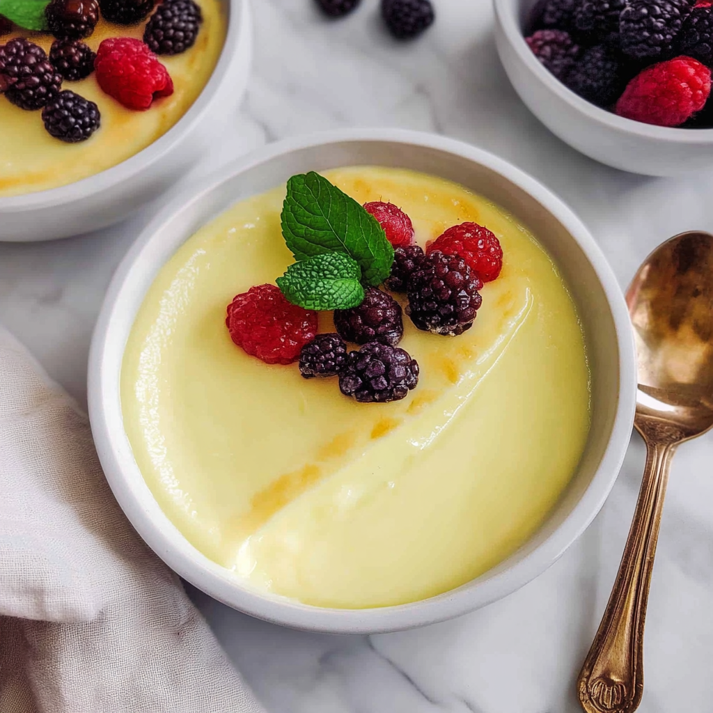 Homemade Vanilla Custard
