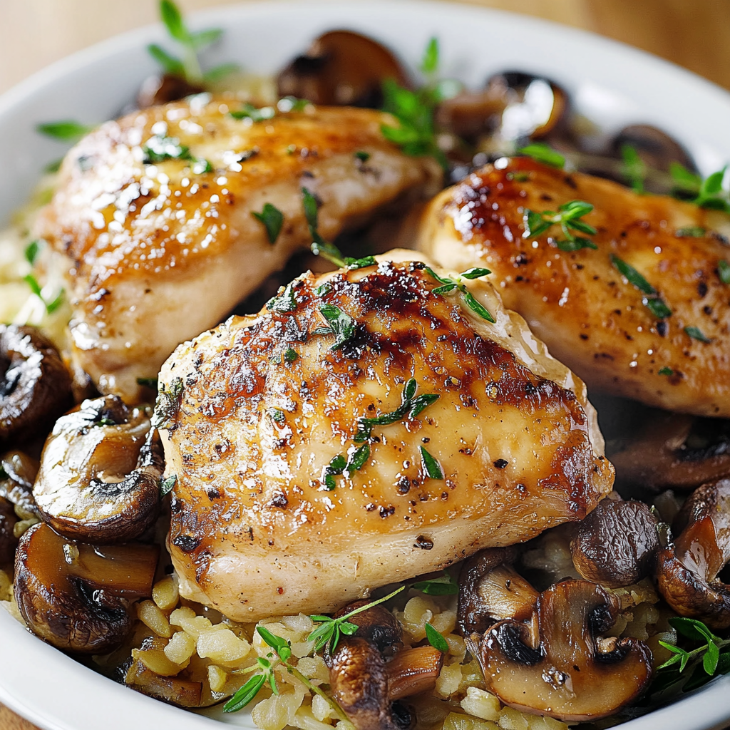 Savory Chicken and Mushroom Recipes for Cozy Nights - That Yummy