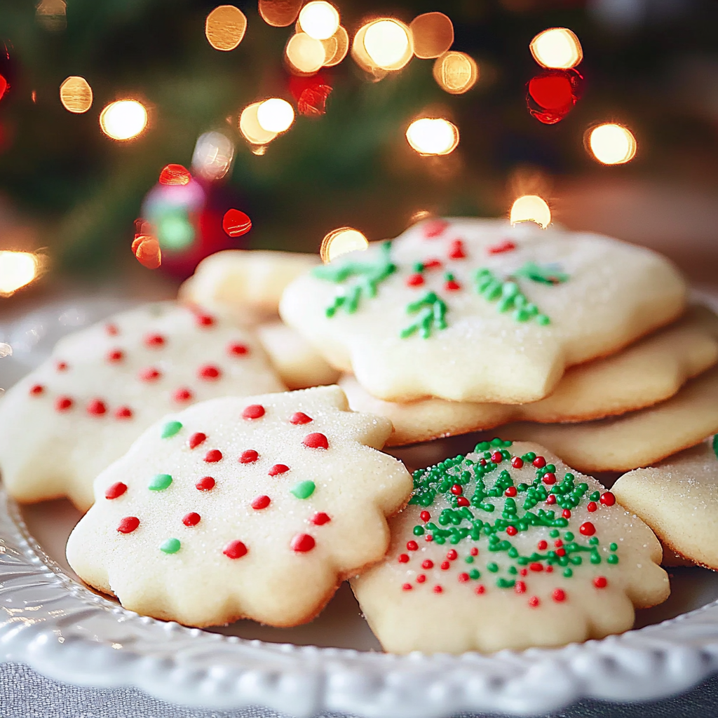 Festive Christmas Sugar Cookies Decorated for Joyful Celebrations ...