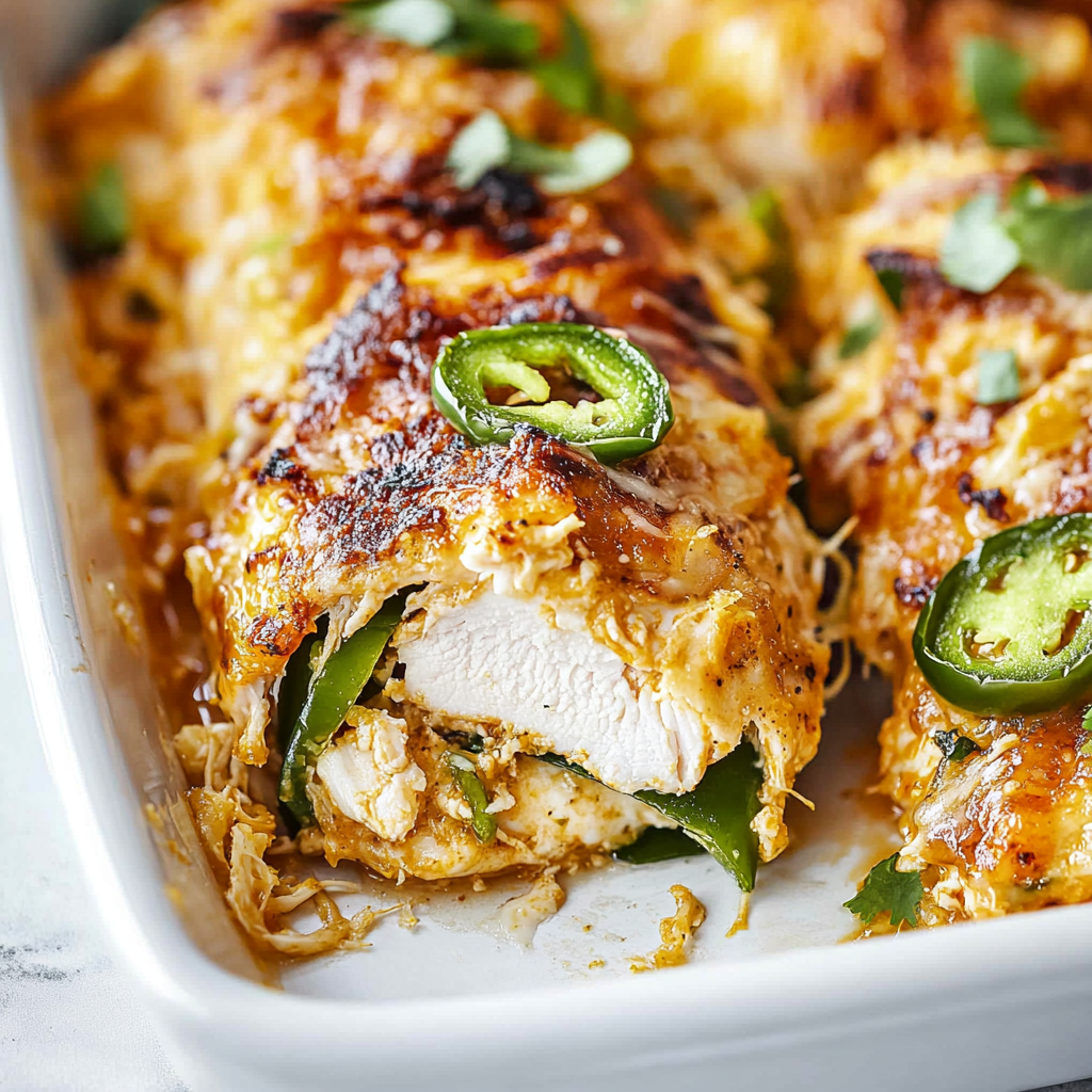 Irresistible Jalapeno Popper Chicken Recipe You’ll Love - That Yummy