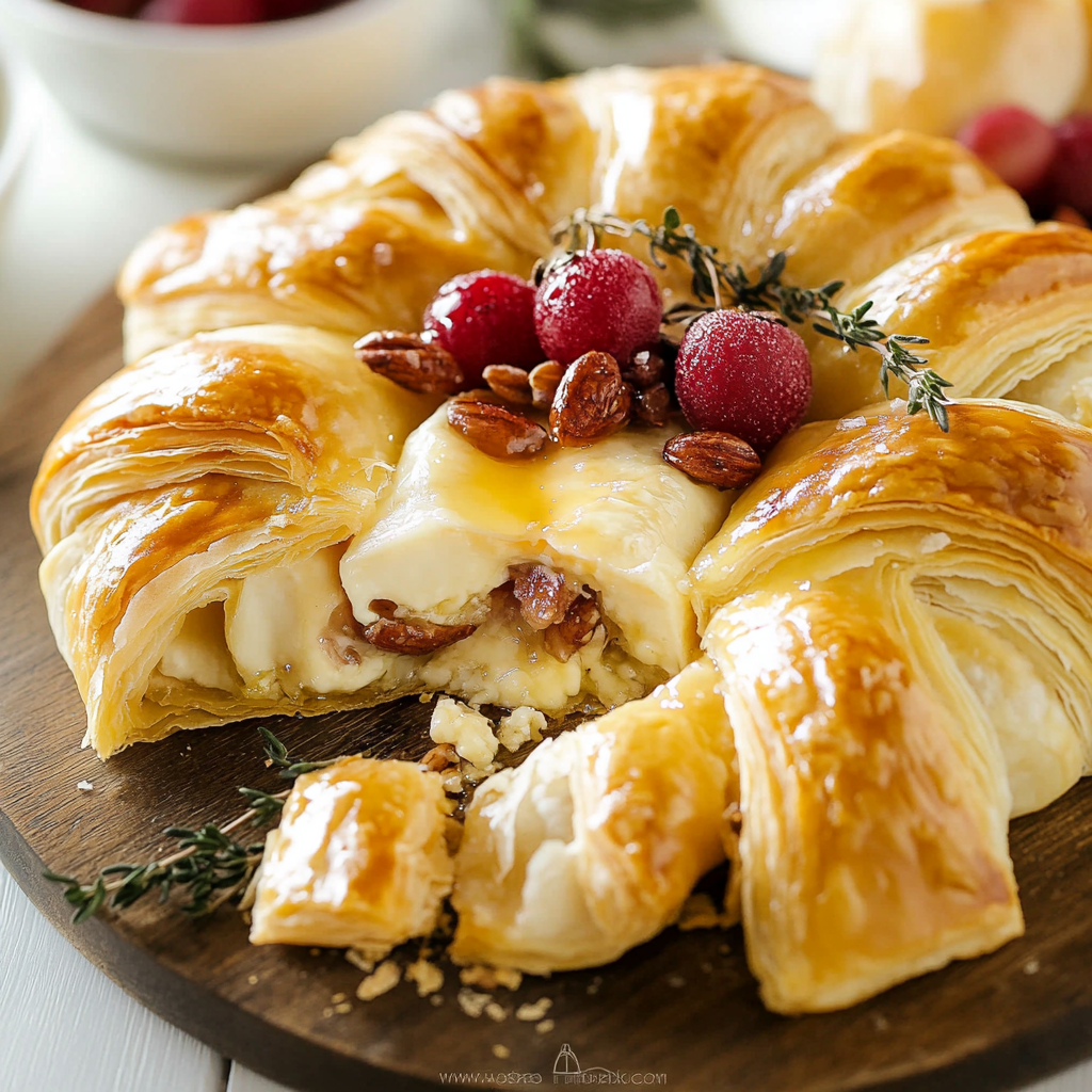 Irresistible Baked Brie in Puff Pastry Recipe