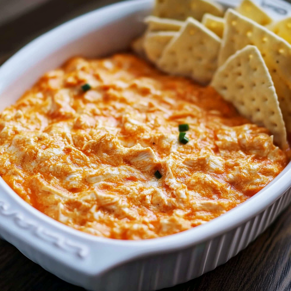 Irresistible Buffalo Chicken Dip with Canned Chicken Recipe