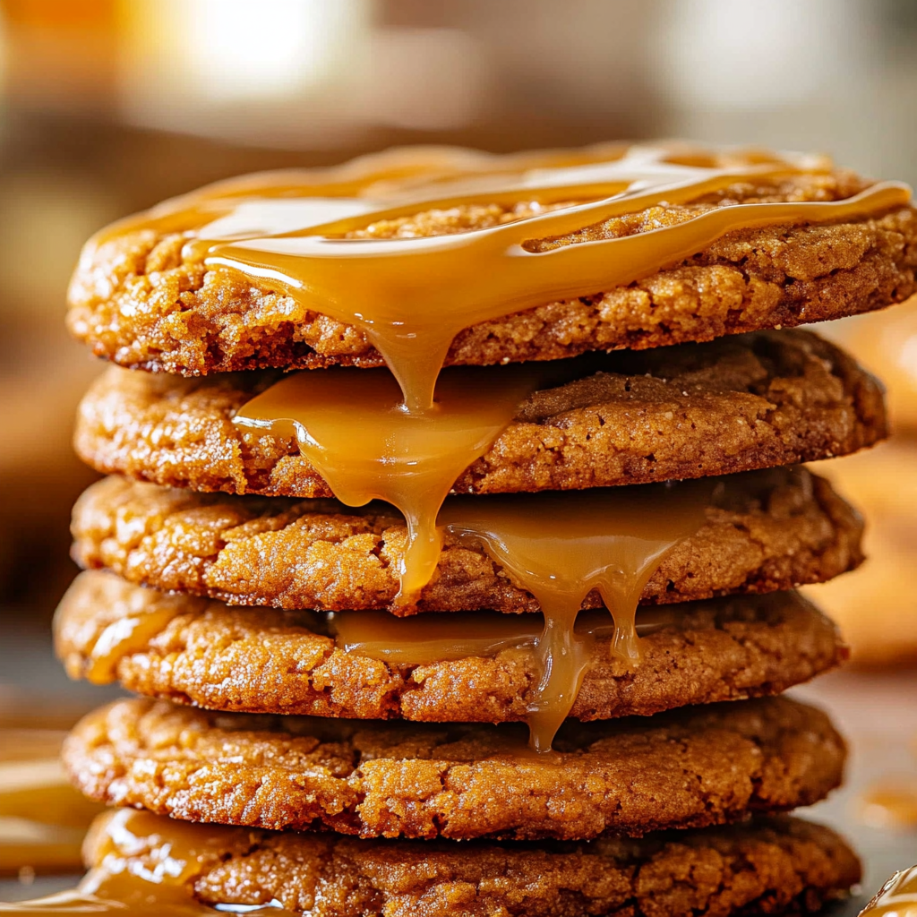 Irresistible Caramel Cookies: Melt-in-Your-Mouth Delight