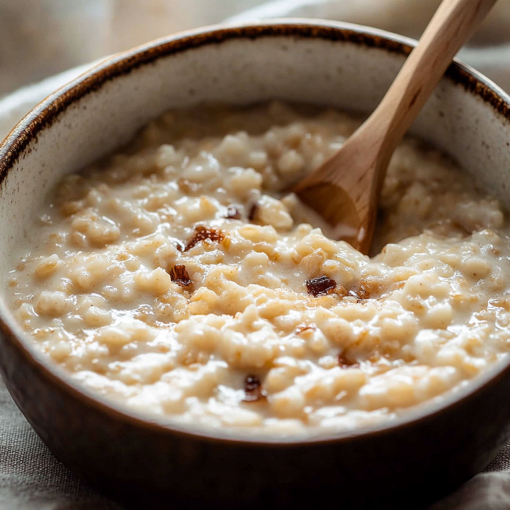 Cozy Rice Pudding with Cooked Rice – A Comforting Delight
