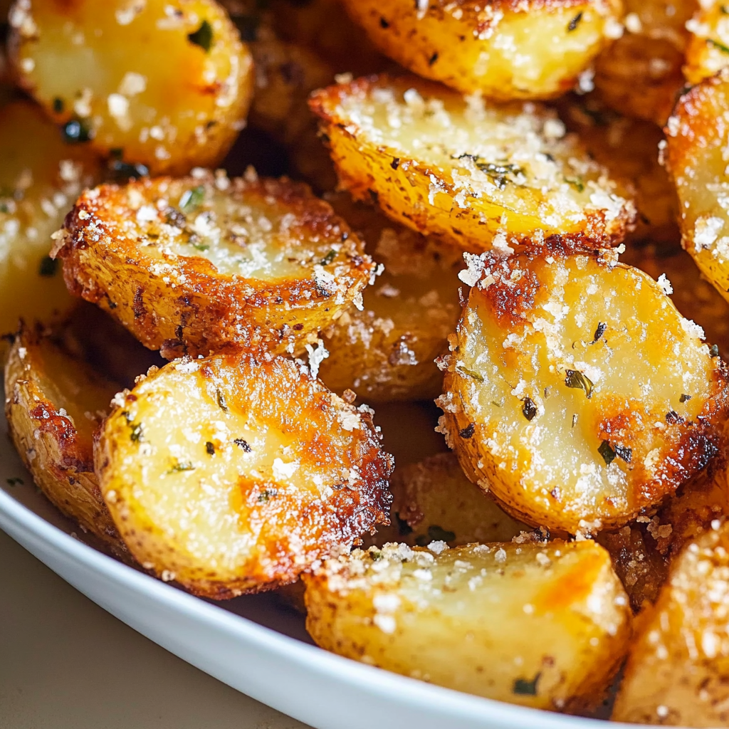 Crispy Parmesan Potatoes