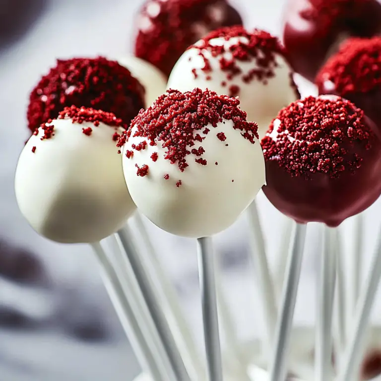 Red Velvet Cake Pops