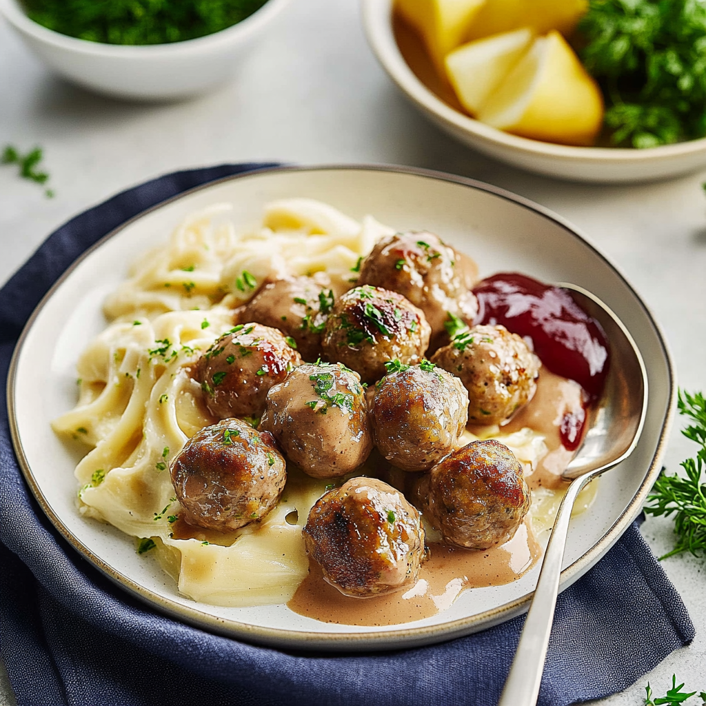 Swedish Meatballs with Frozen Meatballs